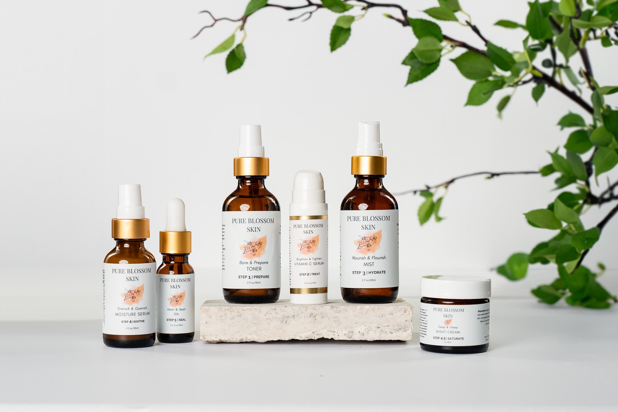 Powerful. Simple. Clean. | Pure Blossom Skin